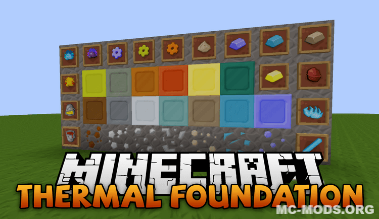 Thermal Foundation Mod (1.19.2, 1.18.2) — Basic Materials and Tools ...