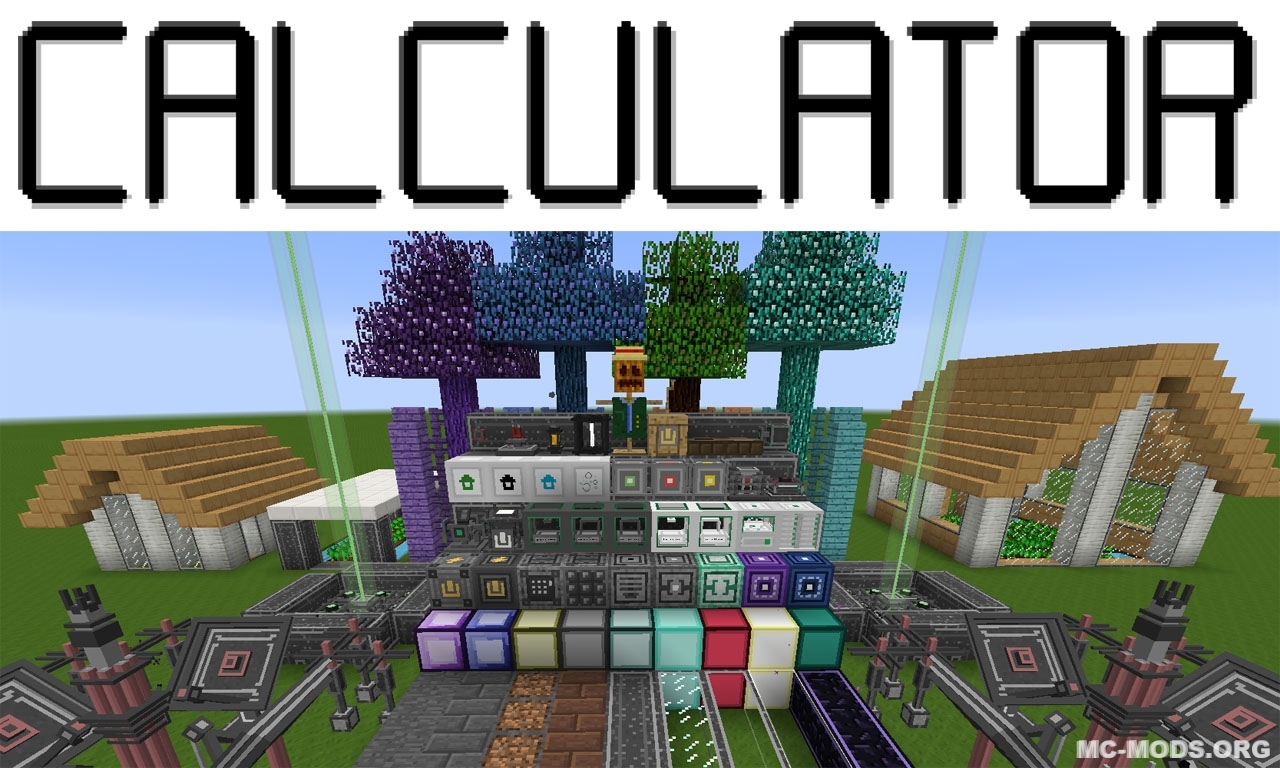 Calculator Mod 1.18.2/1.17.1/1.16.5/1.15.2 - MC-Mods.org