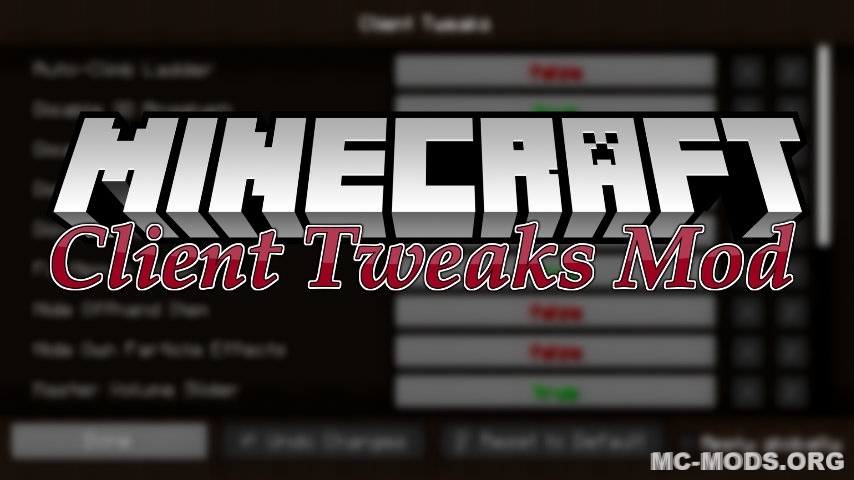 Client Tweaks Mod (1.19.4, 1.18.2) — Fixing Your Minecraft Experience ...