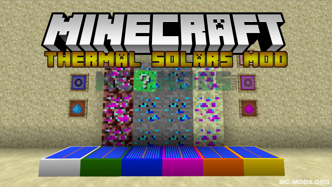 Thermal Solars Mod 1.18.2/1.17.1/1.16.5/1.15.2 - MC-Mods.org