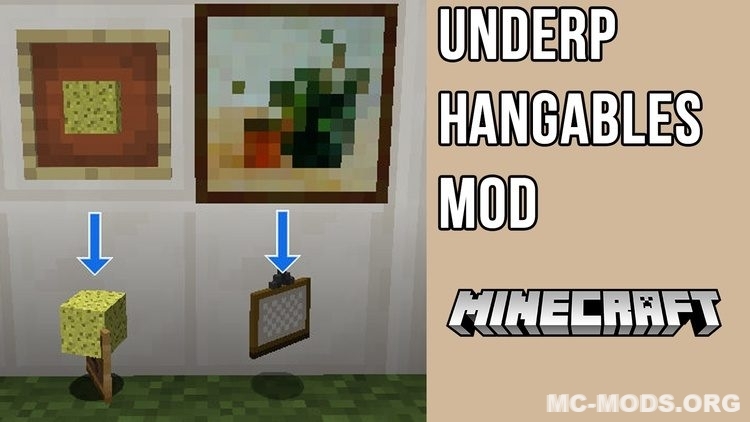 Underp Hangables Mod (1.12.2, 1.11.2) — Fix Broken Paintings and Item ...